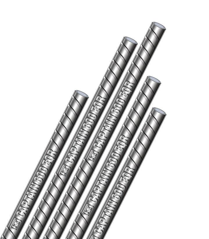 Buy 600 EQR TMT Bar | TMT Steel bars in India | Captain TMT – Captain Steel